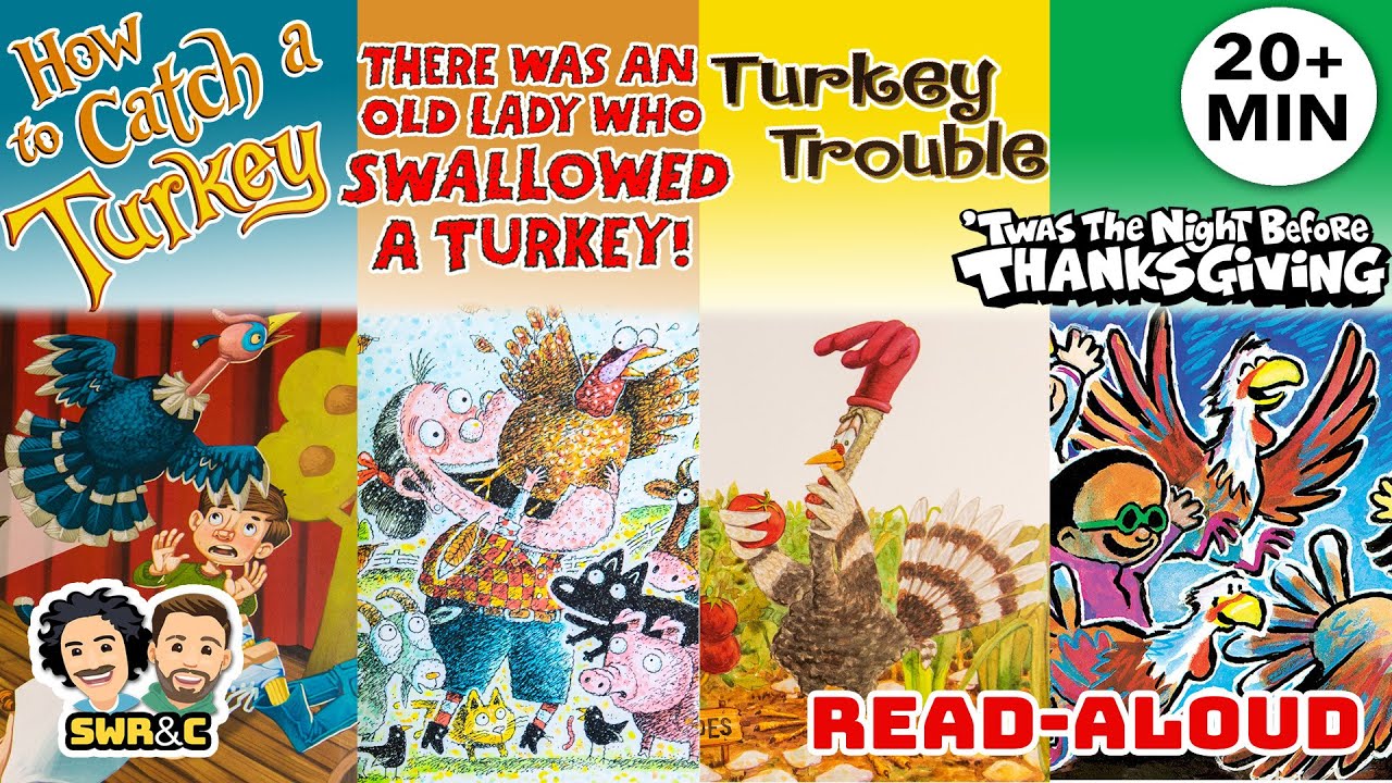 4 Kid's Thanksgiving Turkey Books – Ryan & Craig